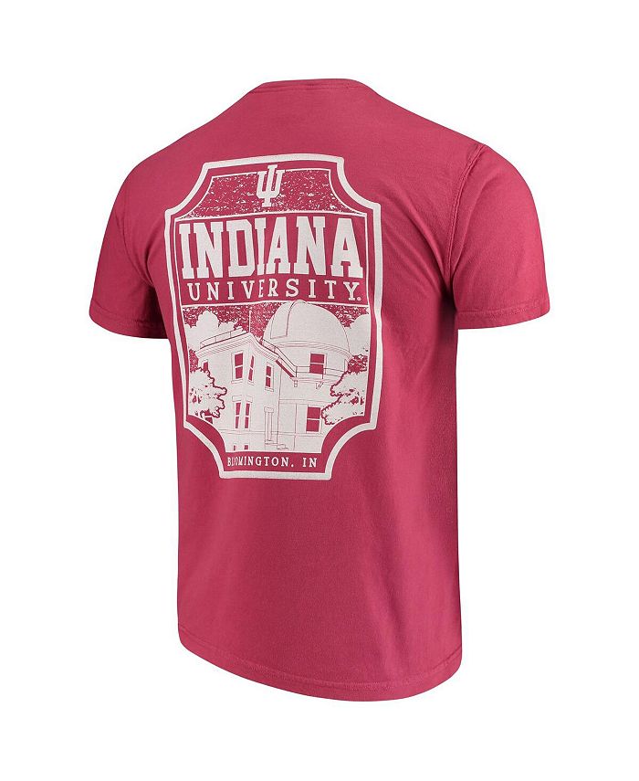 Image One Men's Crimson Indiana Hoosiers Comfort Colors Campus Icon T ...