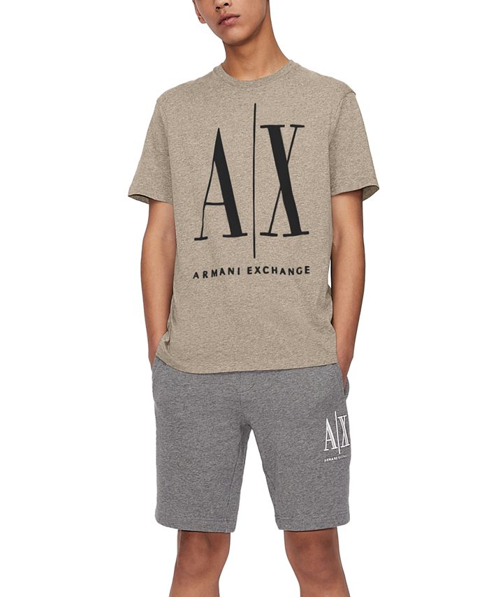 A|X Armani Exchange Men's Iconic Short Sleeve Crewneck Logo Graphic T ...