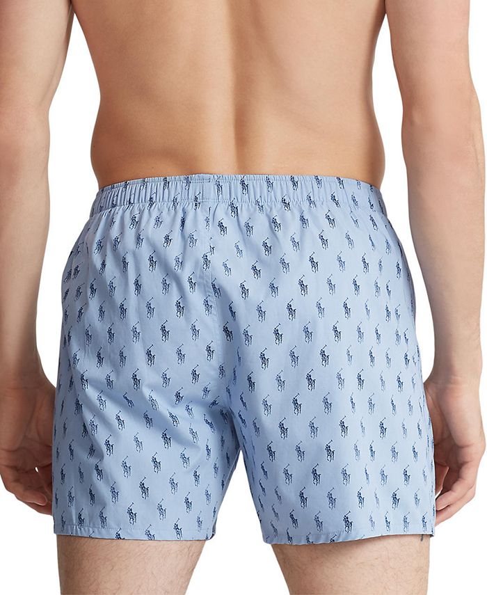 Polo Ralph Lauren Men's Signature Pony Boxers - Macy's
