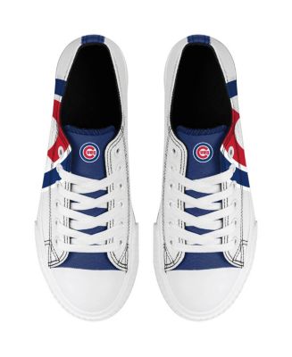 Women's FOCO Chicago Cubs Platform Canvas Shoes - Macy's