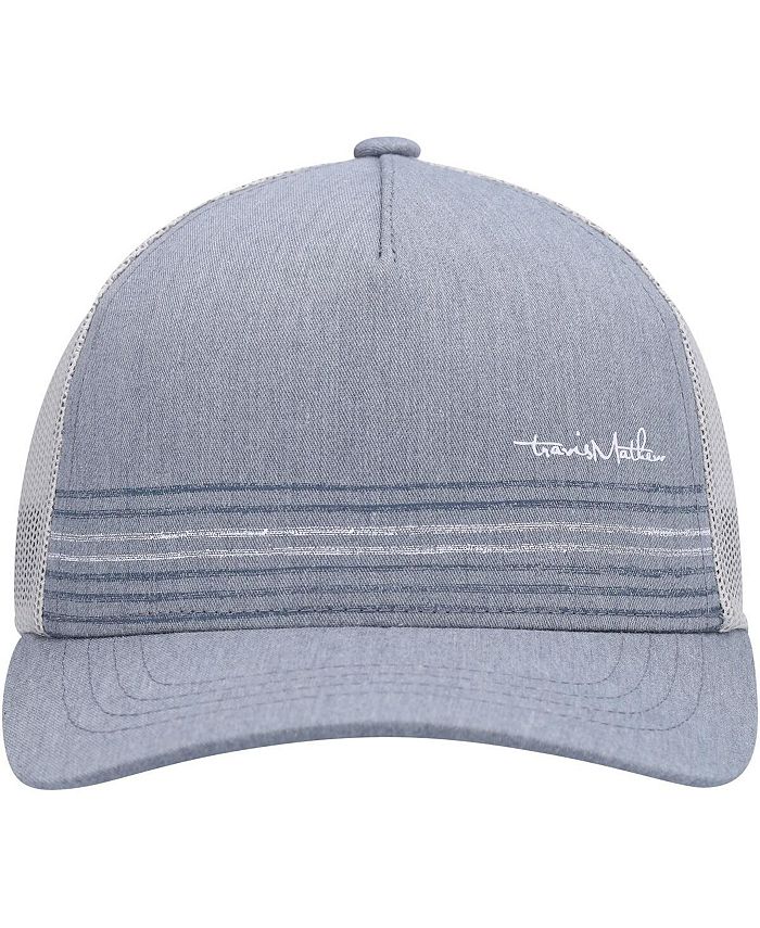 Travis Mathew Big Boys and Girls Heather Gray and White So It A Piers ...