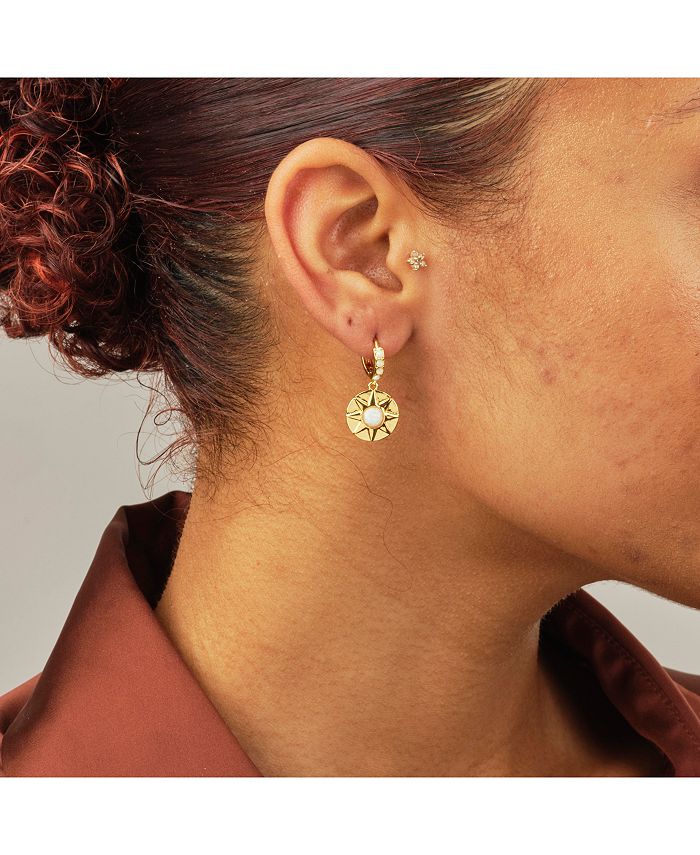 Sterling Forever Sunni Micro Hoops - Macy's