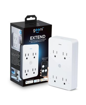 Geeni Smart Wi-Fi 4 Outlet Plug with Surge Protection, – No Hub ...