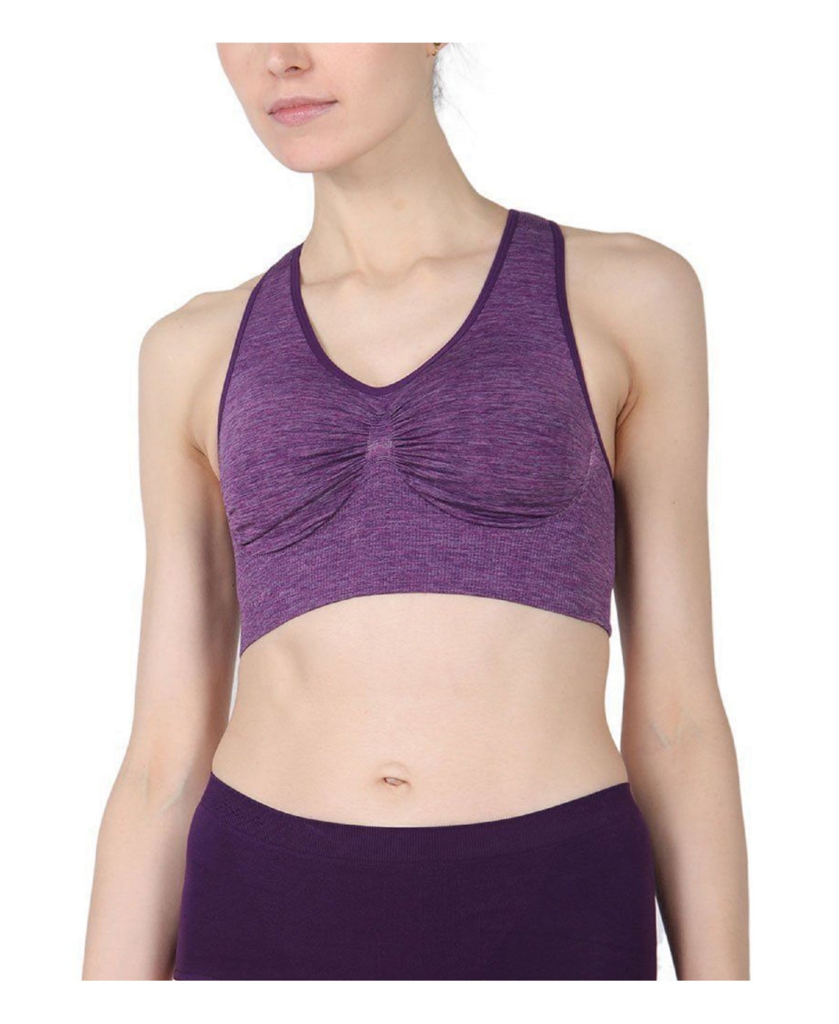 Click here for Womens Lleva Seamless Shaping Racerback Sports Bra... prices