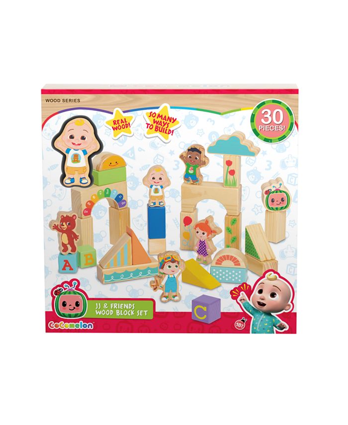 Cocomelon Wood Block Set - Macy's