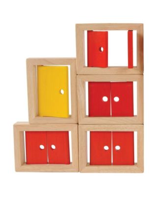 Marvel Education Company Wooden Doors and Windows - 5 Piece Set - Macy's