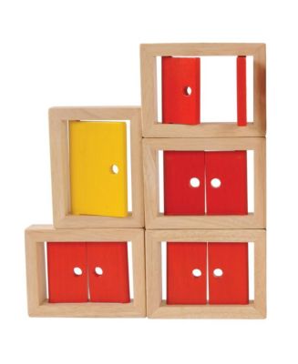 Marvel Education Company Wooden Doors and Windows - 5 Piece Set - Macy's
