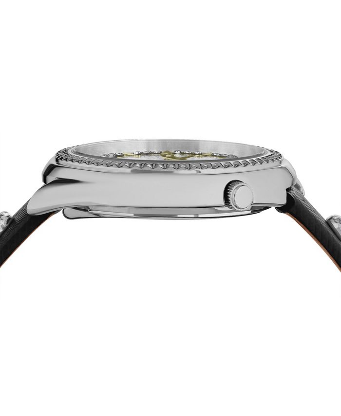 Versus Versace Women's Tortona Crystal 2 Hand Quartz Black Genuine ...