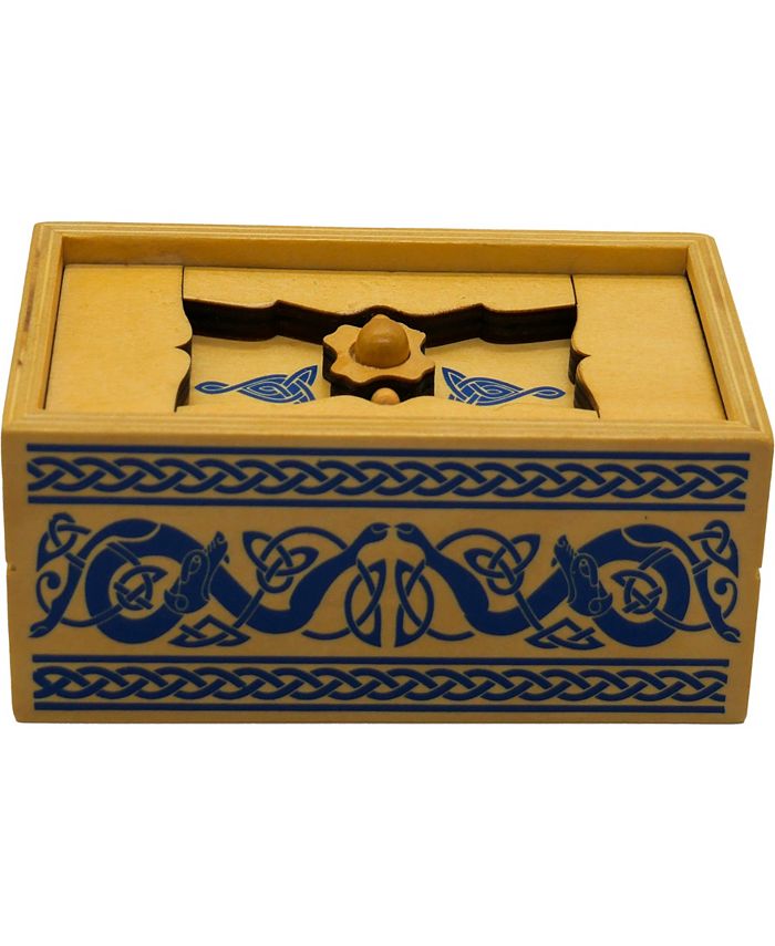 Project Genius Viking Sea Chest Gift Box Puzzle, Brain Teaser Box That ...