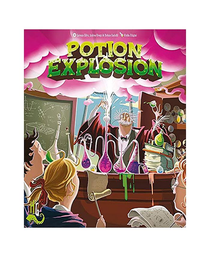 Horrible Guild Potion Explosion 2nd Edition, Expansion, Now With a Plastic Dispenser, Durable ...