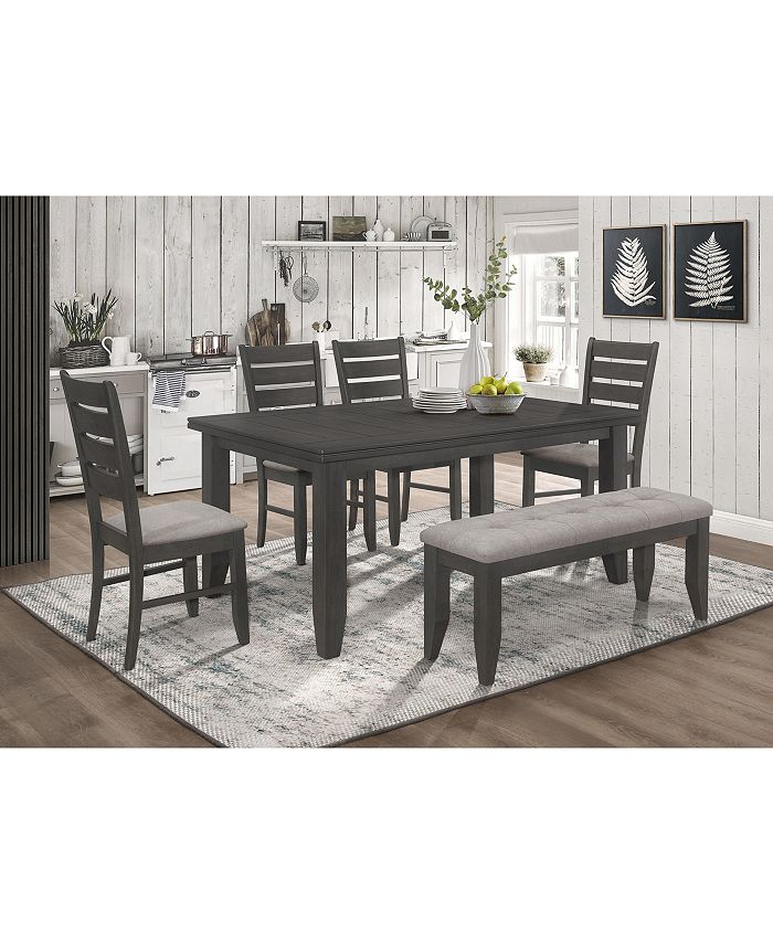 Coaster Home Furnishings Dalila 2-Piece Asian Hardwood Ladder Back Side ...