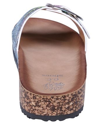 GC Shoes Women's Luna Slide Footbed Sandals - Macy's