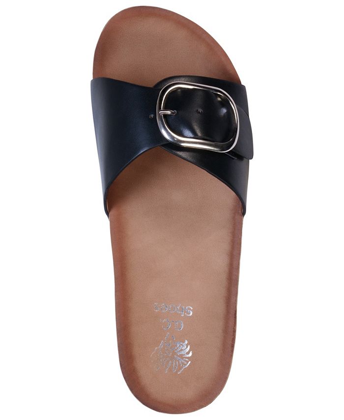 GC Shoes Women's Luna Slide Footbed Sandals - Macy's