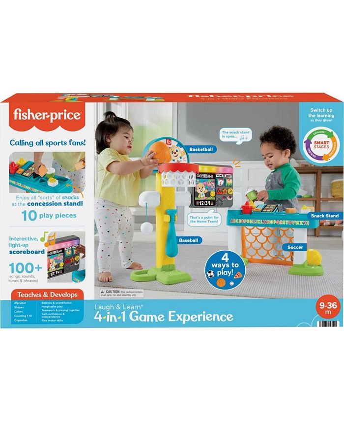 Fisher Price Laugh & Learn Sports Activity Center Toddler Learning, 4 ...