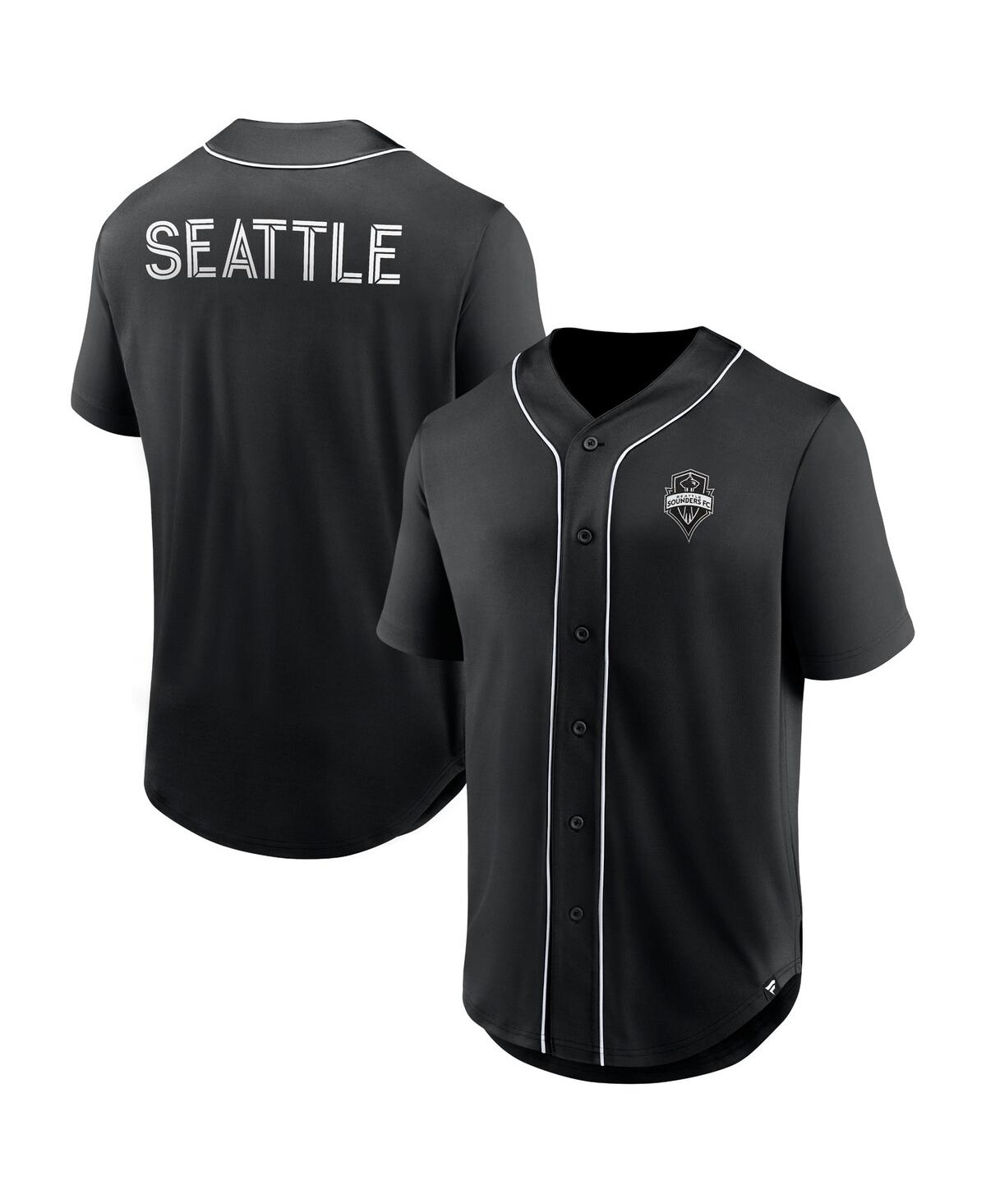 Click here for Mens Fanatics Black Seattle Sounders Fc Third Peri... prices