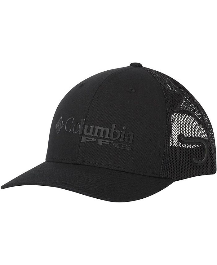 Columbia Men's Black PFG Fishhook Snapback Hat - Macy's