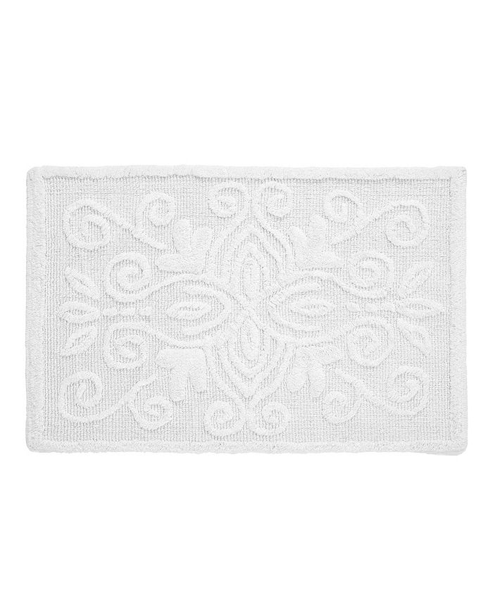 Tahari Home Karri High-Low Tufted Cotton Bath Rug, 21 Tahari Home Karri High-Low Tufted Cotton Bath Rug, 21