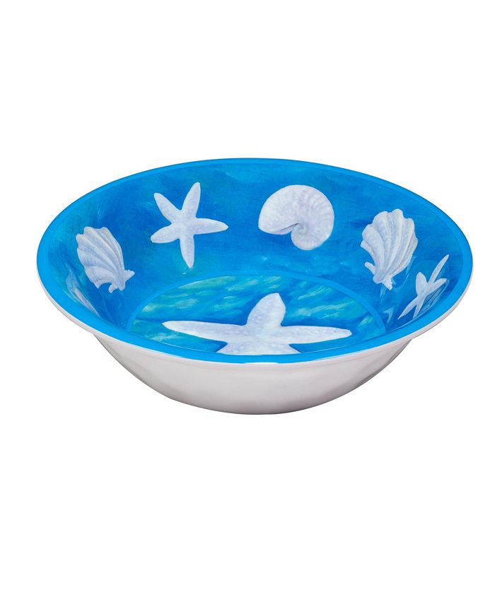 Certified International Ocean Beach Melamine 12 Piece Dinnerware Set ...