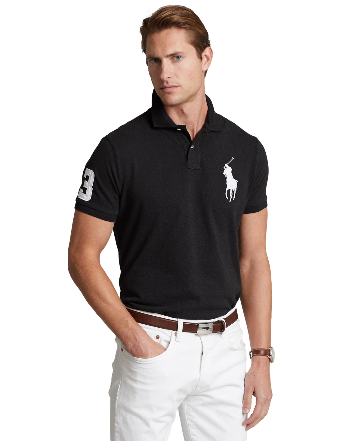 Click here for Polo Ralph Lauren Mens Big Pony Custom Slim Fit Me... prices