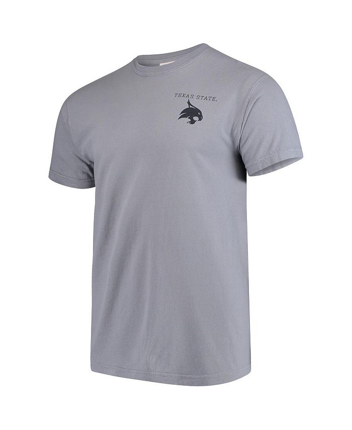 Image One Men's Texas State Bobcats Comfort Colors Campus Scenery T ...