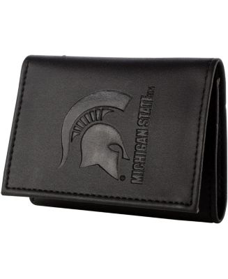 Men's Black Michigan State Spartans Hybrid Tri-Fold Wallet - Macy's