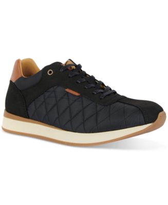 Barbour Men's Seth Quilted Lace-Up Running Sneakers - Macy's