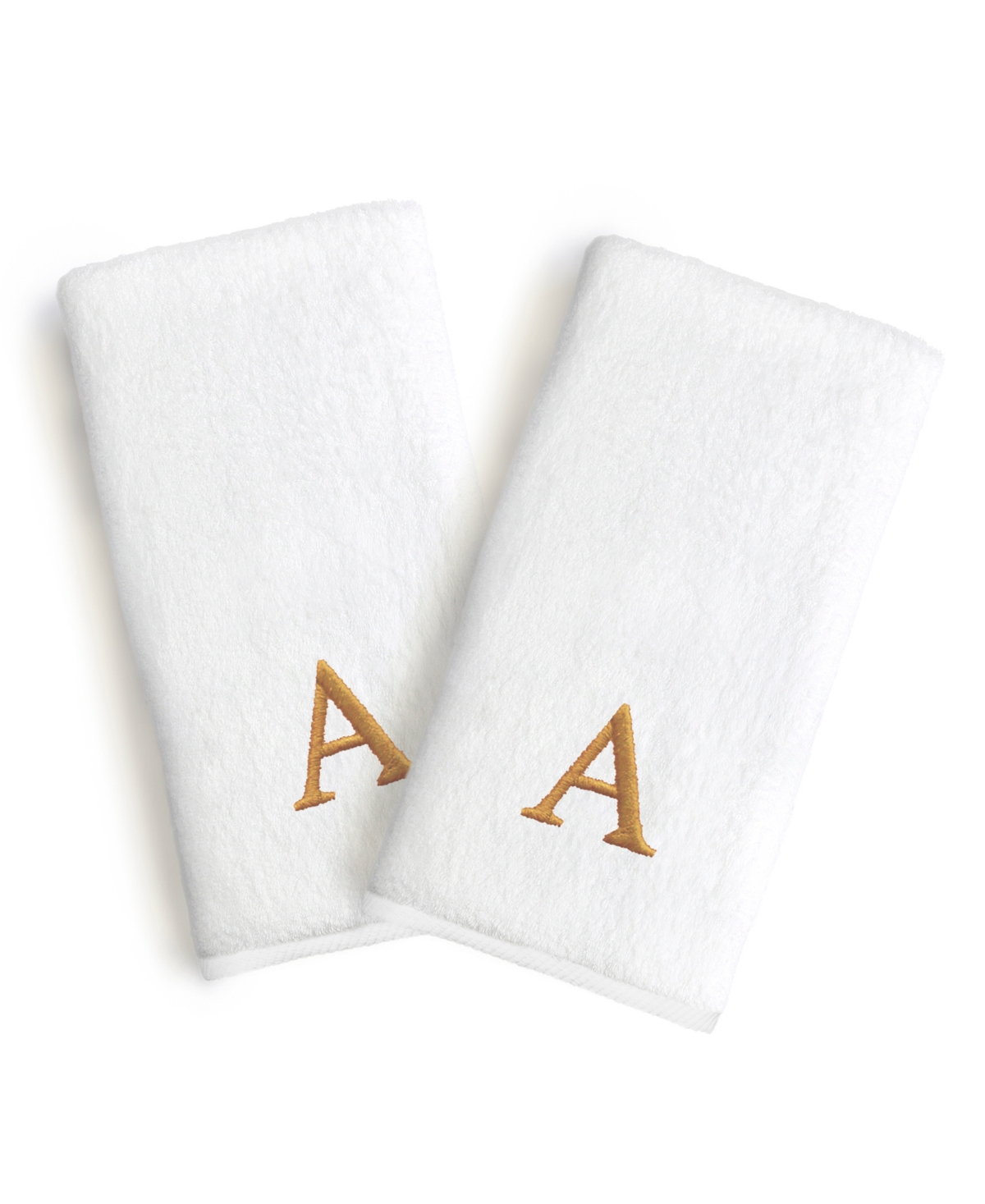 Click here for Linum Home Bookman Gold Font Monogrammed Luxury 10... prices