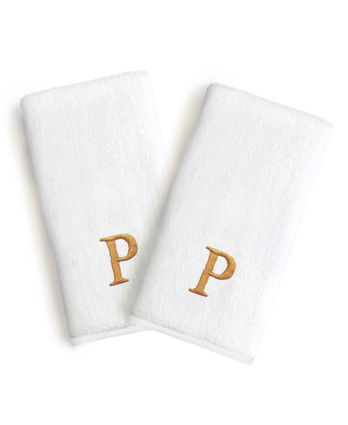 Click here for Linum Home Bookman Gold Font Monogrammed Luxury 10... prices