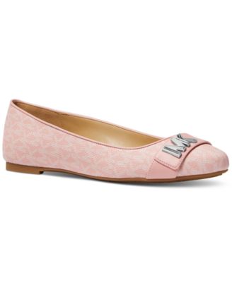 Michael kors signature flats store