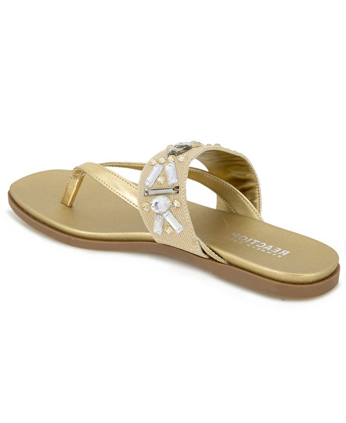 Kenneth Cole Reaction Women's Winni Flat Sandals - Macy's