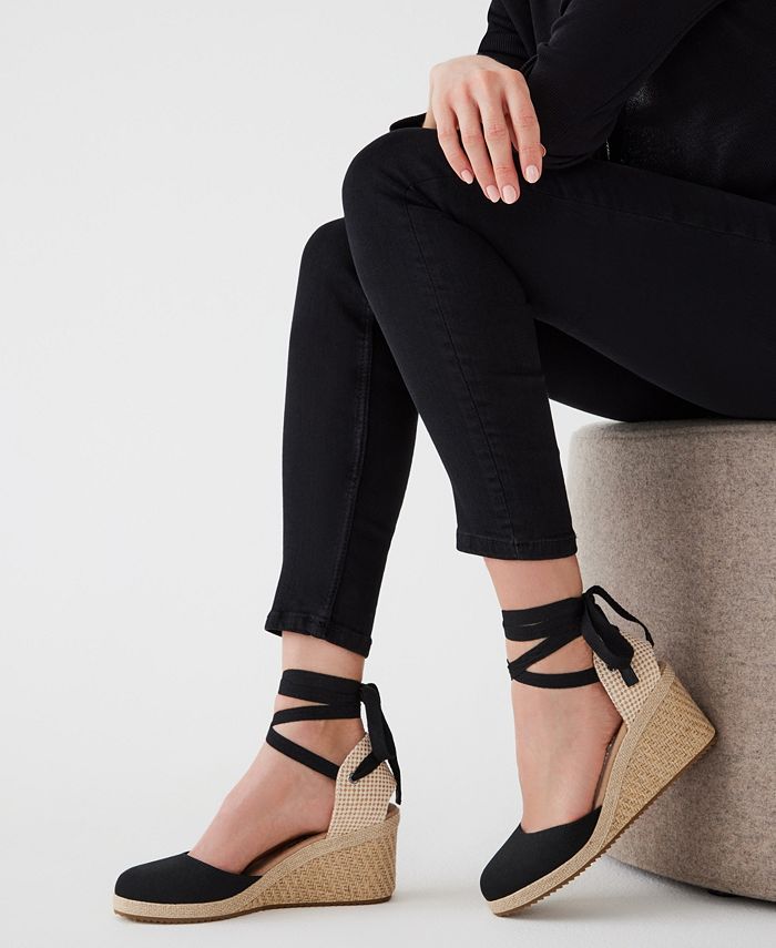 Anne Klein Women's Zia Wedge Sandal - Macy's