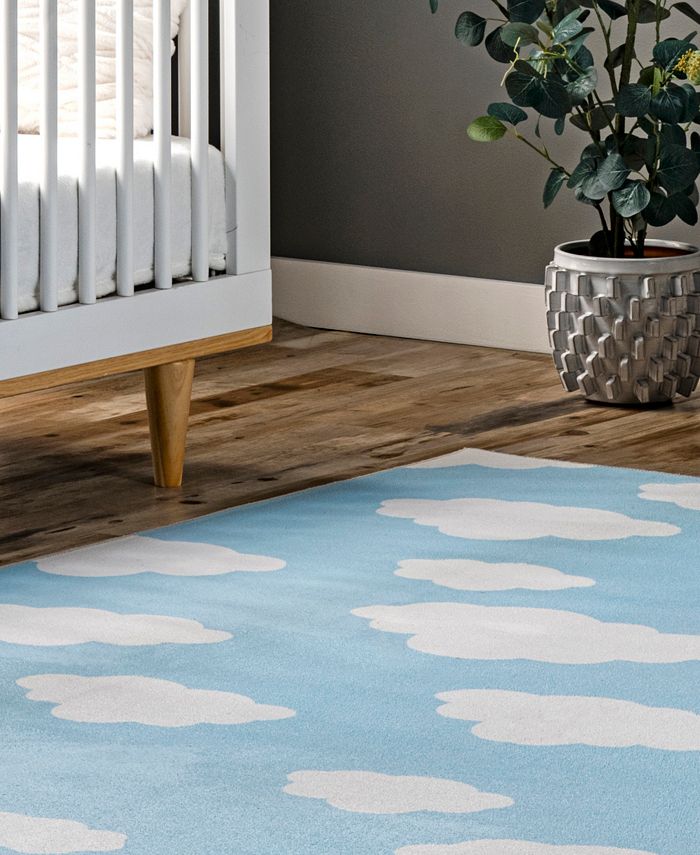 nuLoom Aurora Lilia Washable Kids Cloud 3' x 5' Area Rug - Macy's