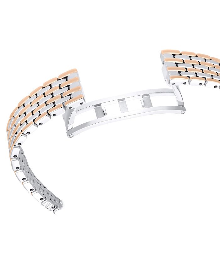 Swarovski Women's Quartz Attract Mixed Metal Watch, Swiss Made 30mm ...