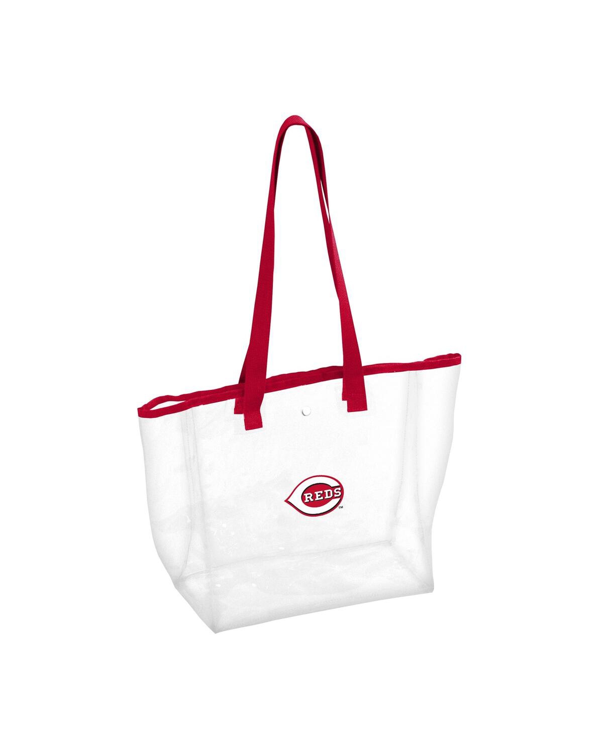 Click here for Womens Cincinnati Reds Stadium Clear Tote - Red prices