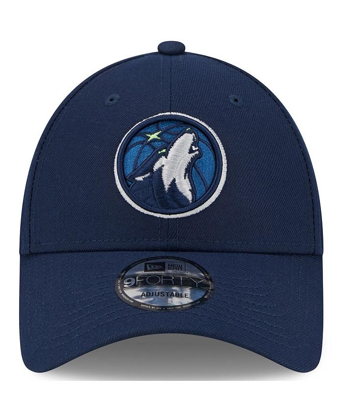 New Era Men's Navy Minnesota Timberwolves The League 9FORTY Adjustable ...