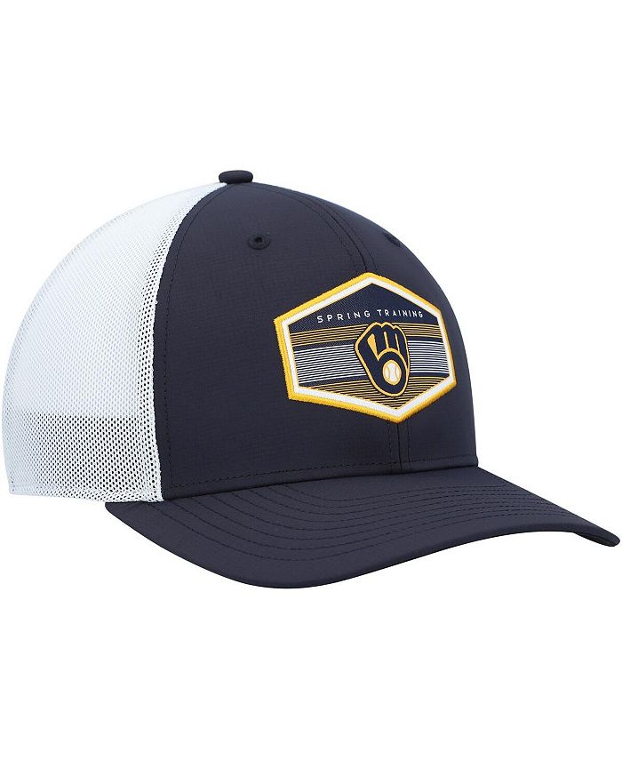 '47 Brand Men's Navy, White Milwaukee Brewers Spring Training Burgess ...
