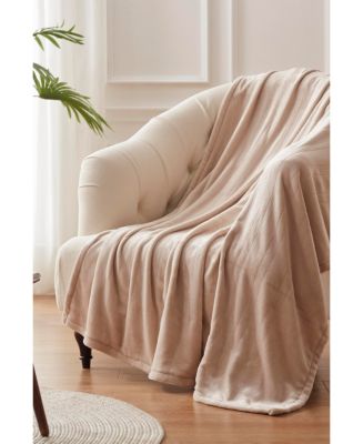 Westinghouse Heated Micro Velour Throw, 50" x 60" - Macy's