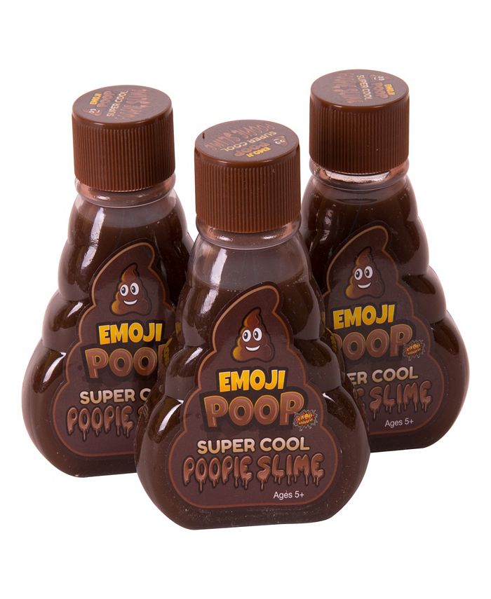 Super Cool Compounds Slime Emoji Poop Pack Of 3 - Macy's