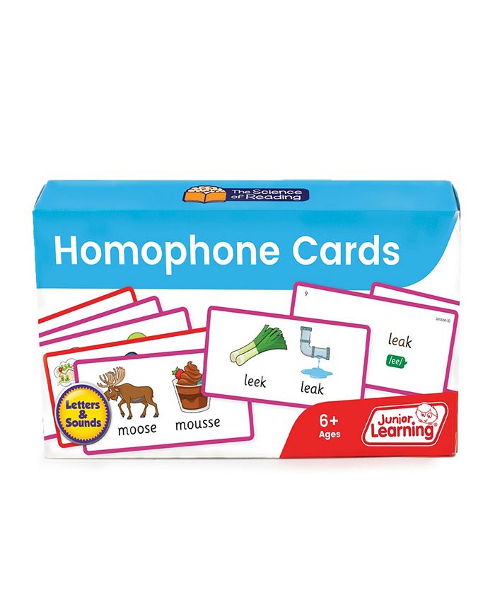 Junior Learning Homophone Flashcards - Macy's