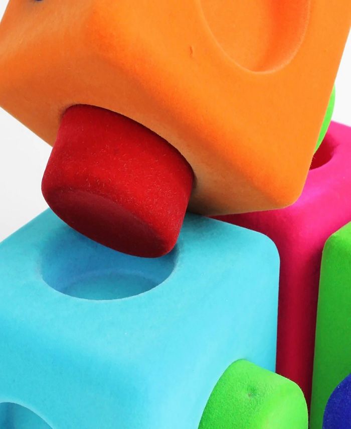 Rubbabu Rubbablox Natural Rubber Foam Blocks - Macy's