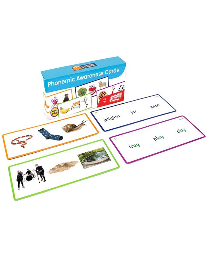 Junior Learning Phonemic Awareness Flashcards - Macy's