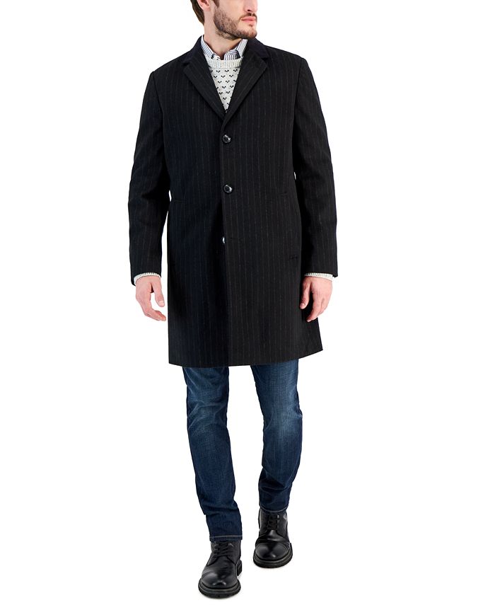 Tommy Hilfiger Men's Modern-Fit Overcoat - Macy's