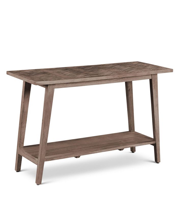 Furniture Steve Silver Milani 47" Solid Mango Rectangular Sofa Table - Macy's