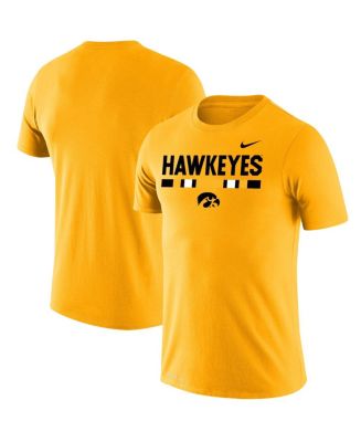Men's Nike Gold Iowa Hawkeyes Team DNA Legend Performance T-shirt - Macy's
