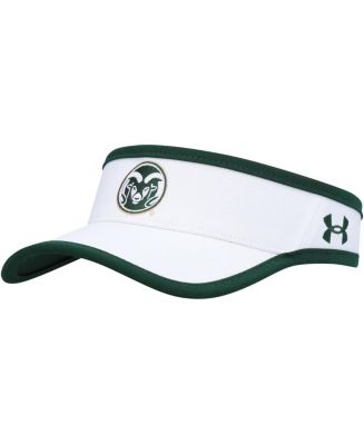 Men's Under Armour White Colorado State Rams Performance Adjustable ...