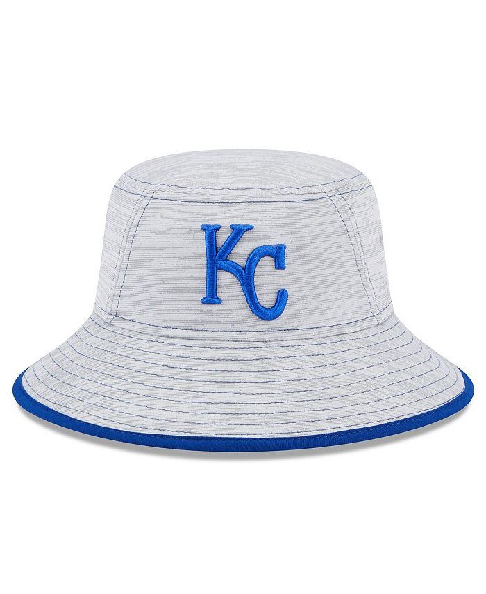 New Era Men's Gray Kansas City Royals Game Bucket Hat - Macy's