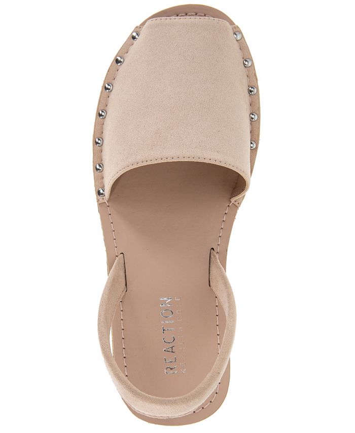 Kenneth Cole Reaction Women's Fine Glass Studs Wedge Sandals - Macy's