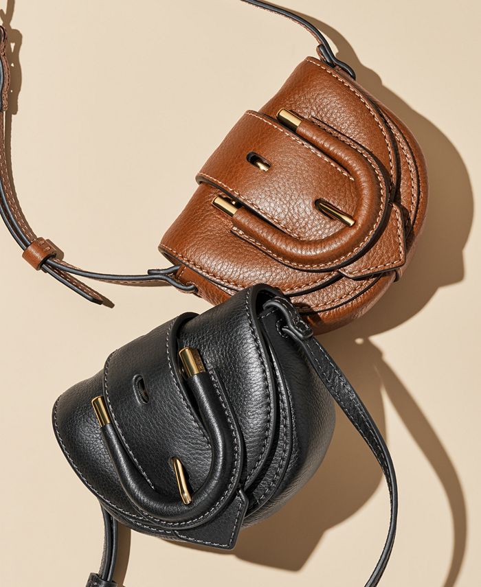 Fossil Harwell Mini Flap Crossbody Bag - Macy's