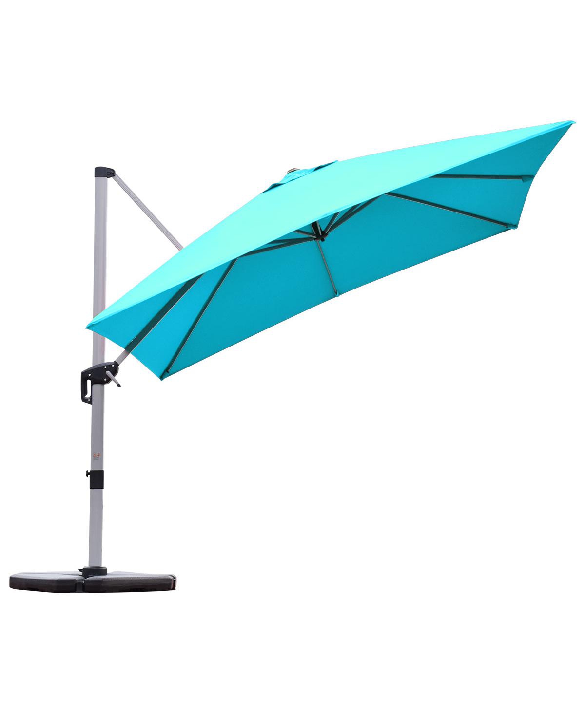 Click here for 10Ft Square Patio Offset Cantilever Umbrella 360 D... prices