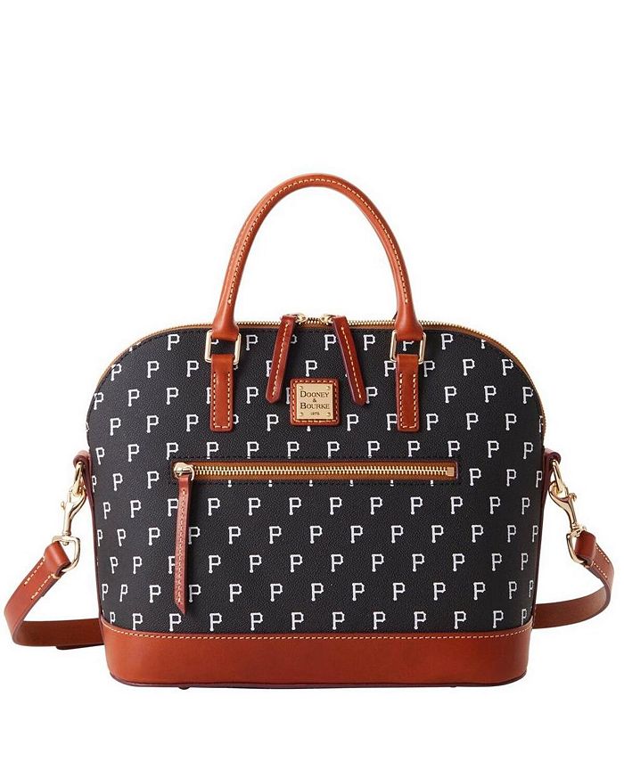Dooney & Bourke Women's Pittsburgh Pirates Signature Domed Zip Satchel ...